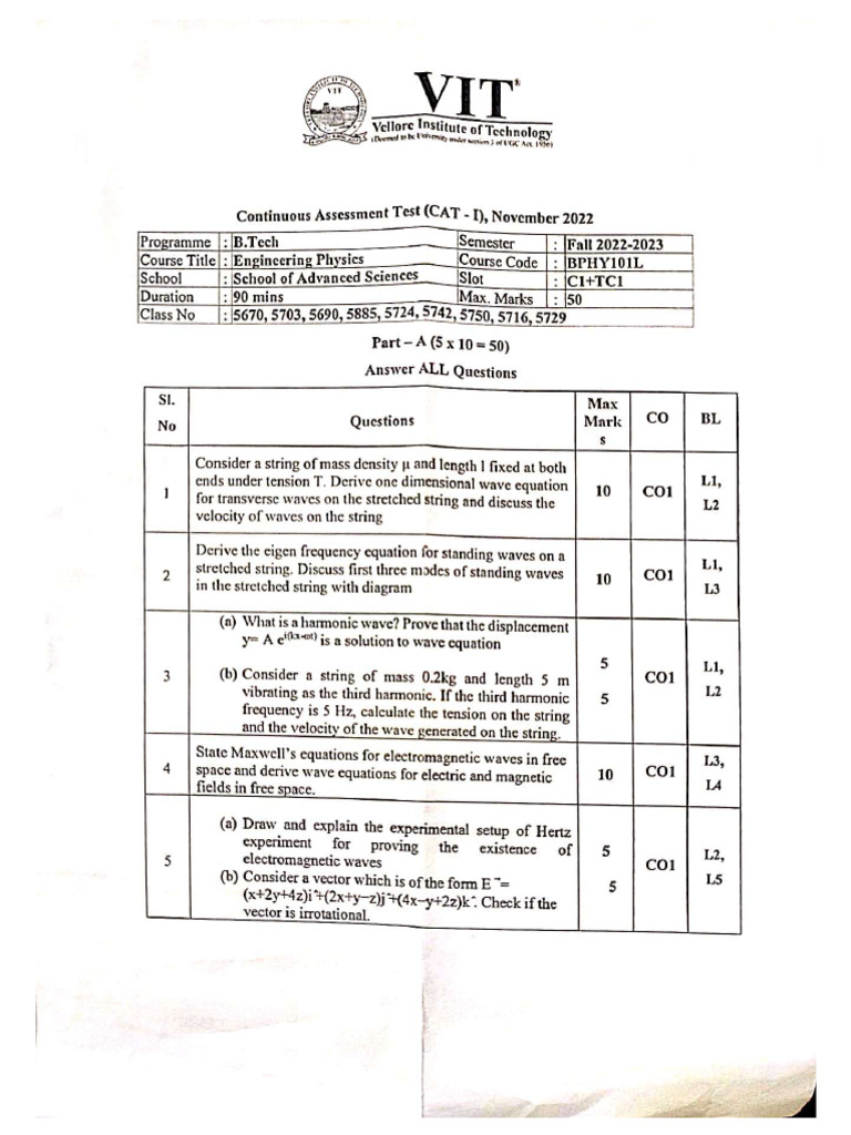 C1 CAT1 Nov'22 | PDF