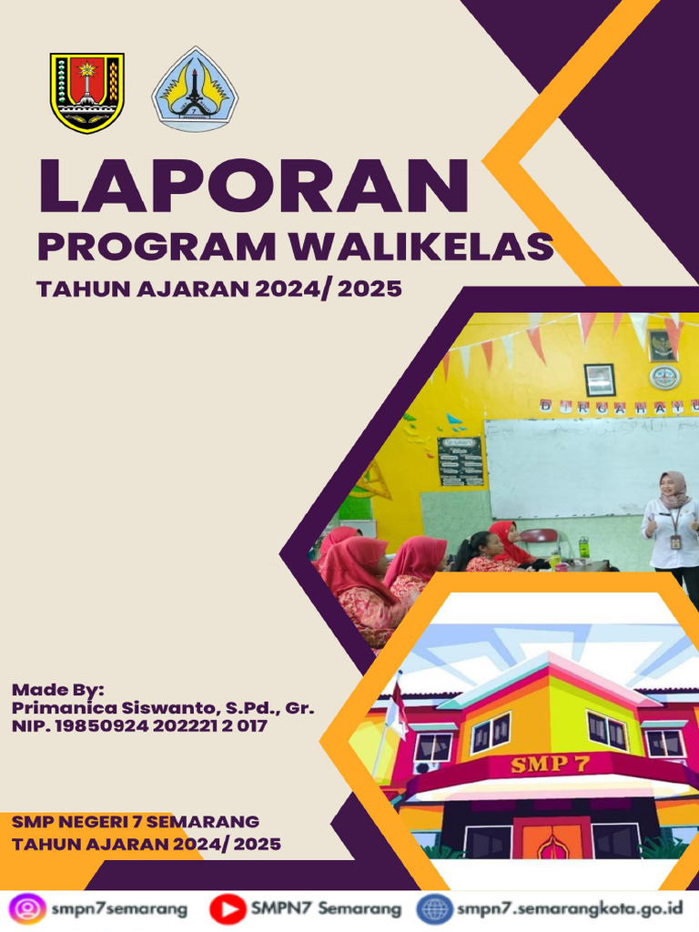 PROGRAM WALI KELAS 9G ICHA 2024 | PDF