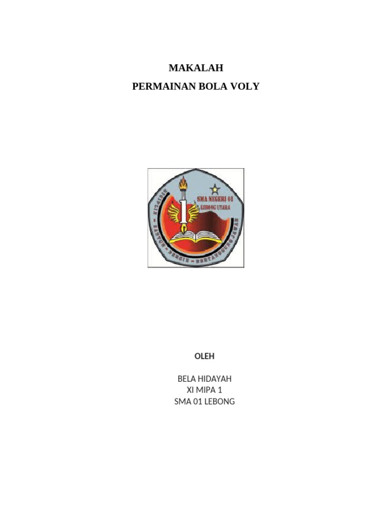 Makalah Bola Voli | PDF