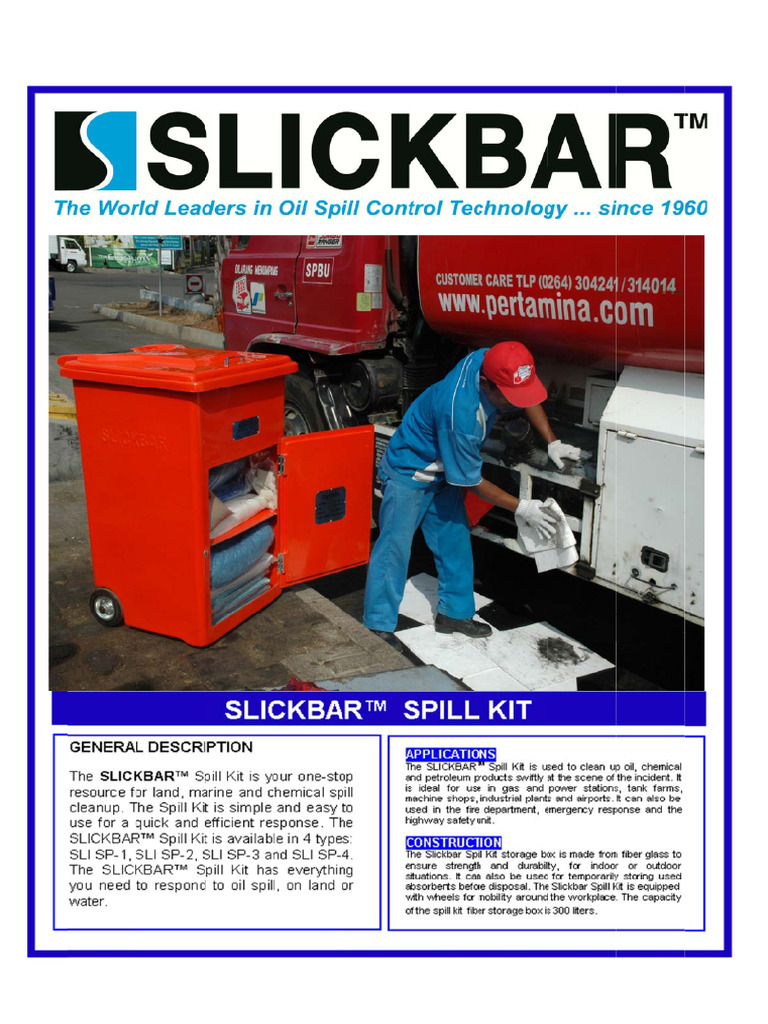 Spillkit Catalogue Slickbar | PDF