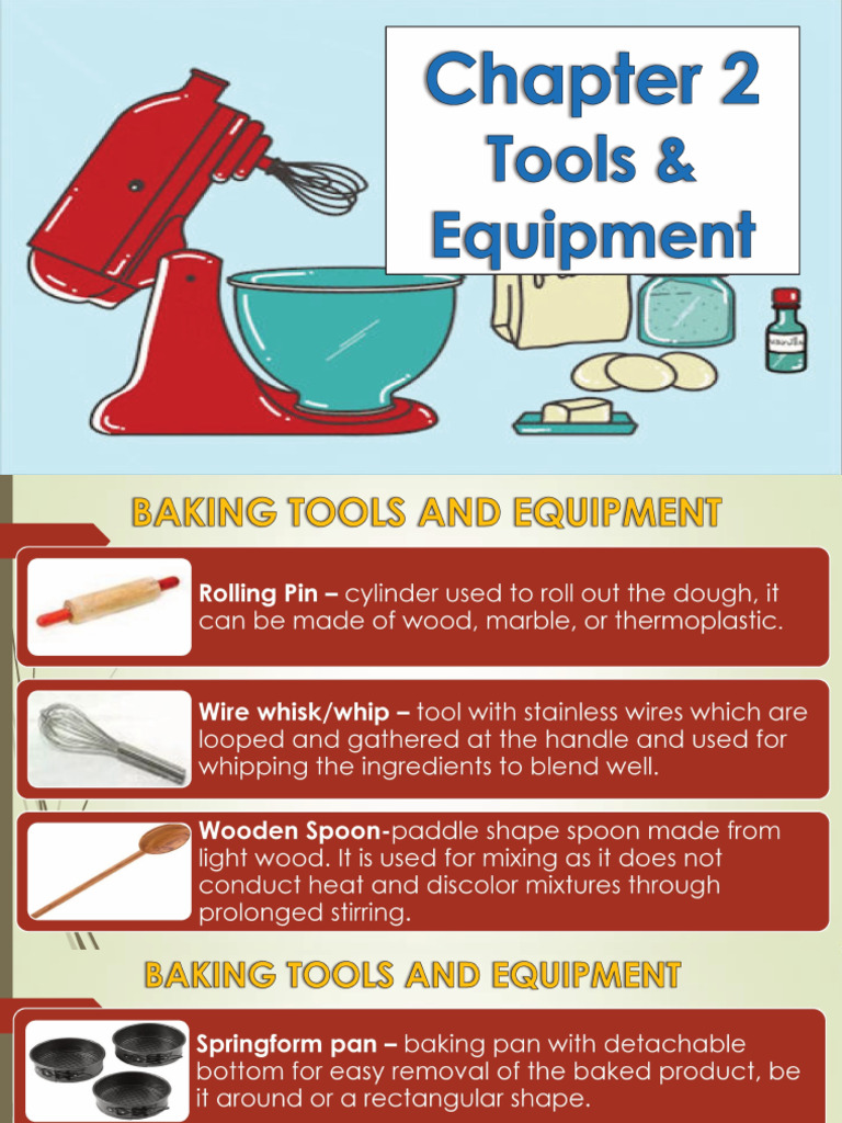 CHAPTER 2 Baking Tools | PDF