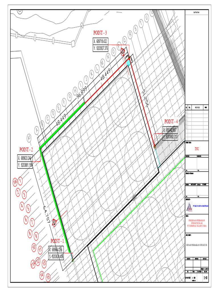 Perbaikan Struktur Slab PT Terminal Nilam Utara | PDF