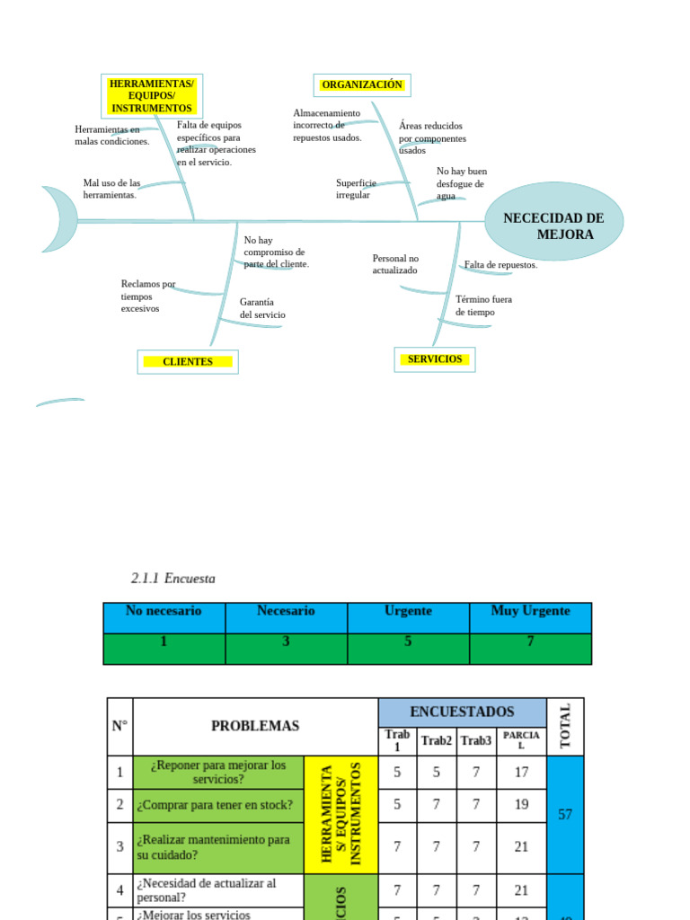 MODELO de ISHIKAWA_ Encuesta_pareto_plantilla 2 | PDF