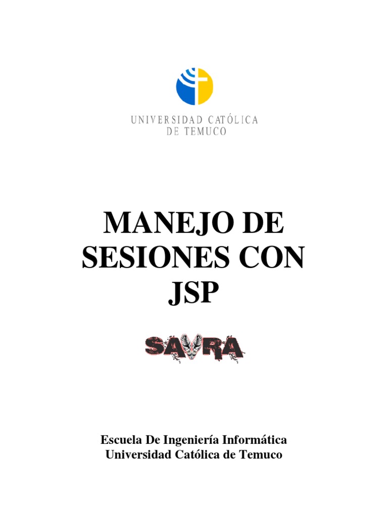 Sesiones JSP | PDF | Cookie HTTP | Servidor web