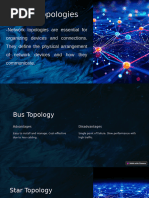 Point To Point Network Topologies | PDF | Network Topology | Computer ...