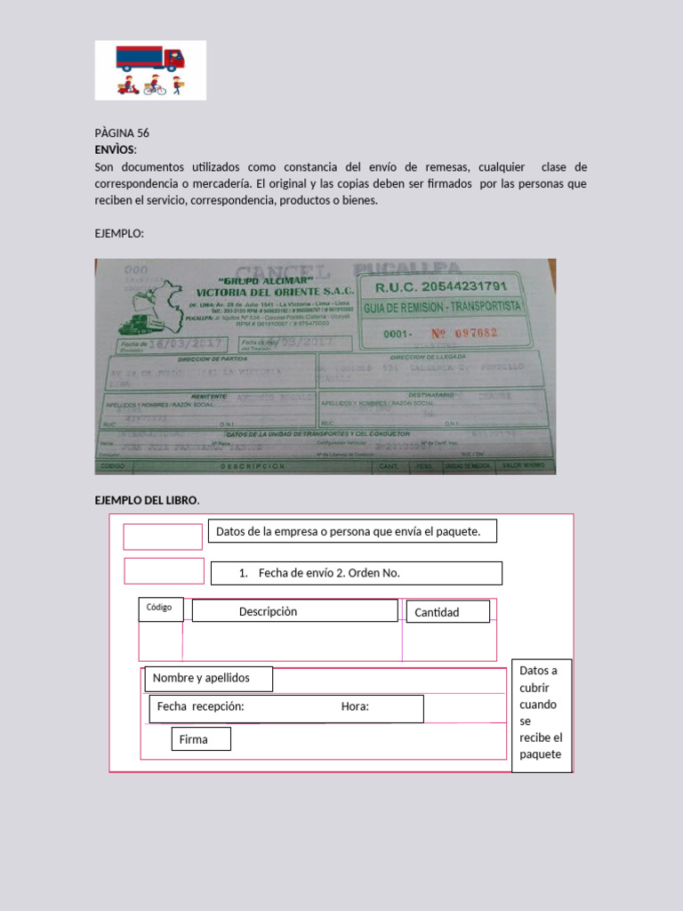 ENVIOS-CHEQUE CORRIENTE-CHEQUE CRUZAD0 (1) | PDF
