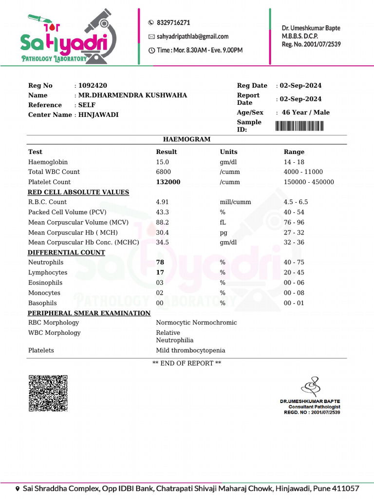 MR - Dharmendra Kushwaha 02-09-2024 | PDF