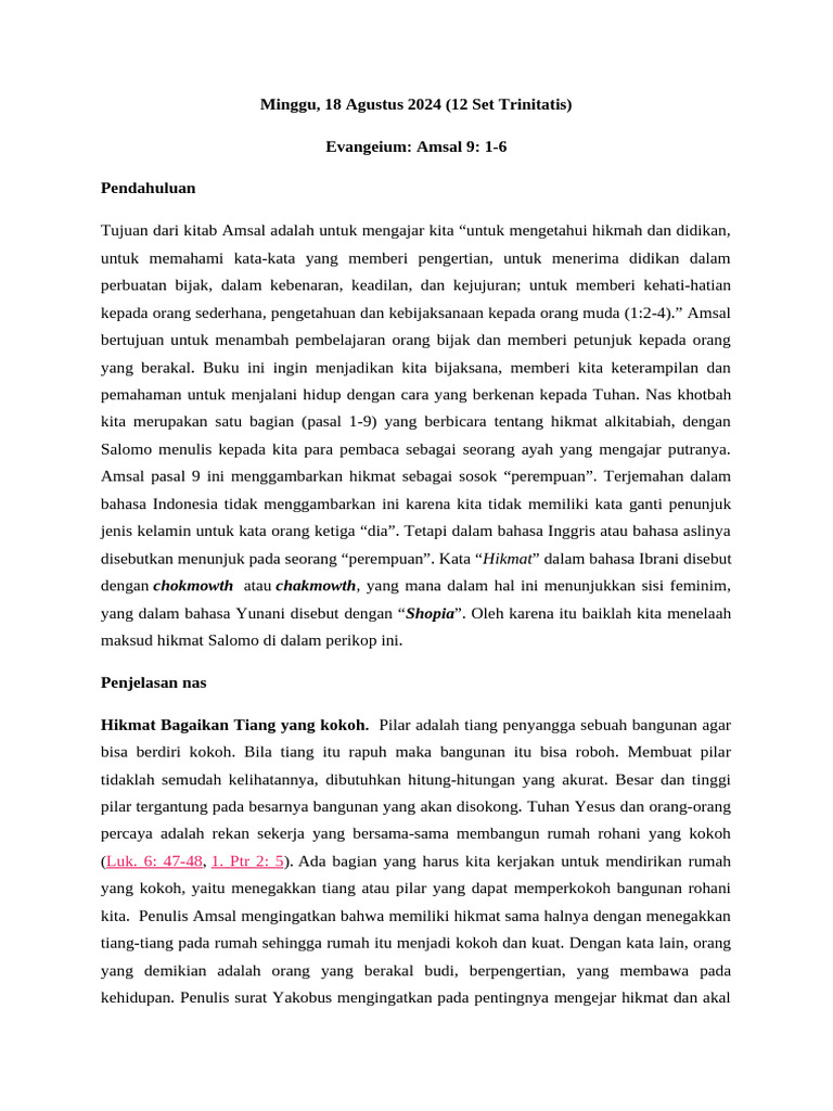 Minggu Pdf