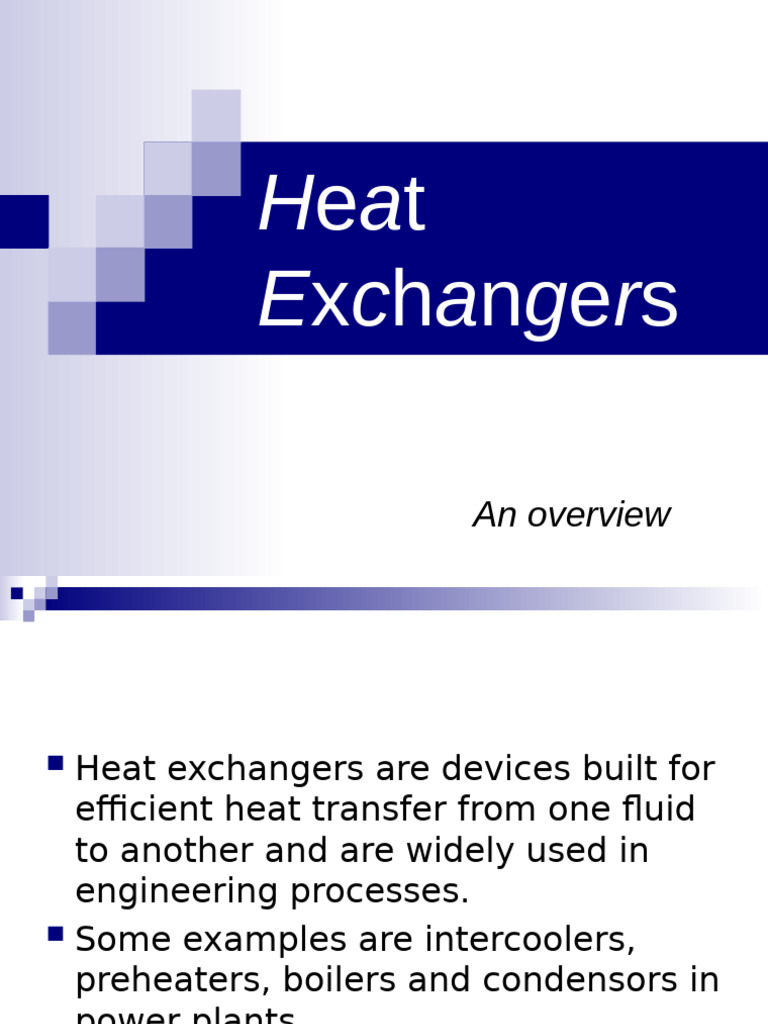 Heat Exchangers | PDF