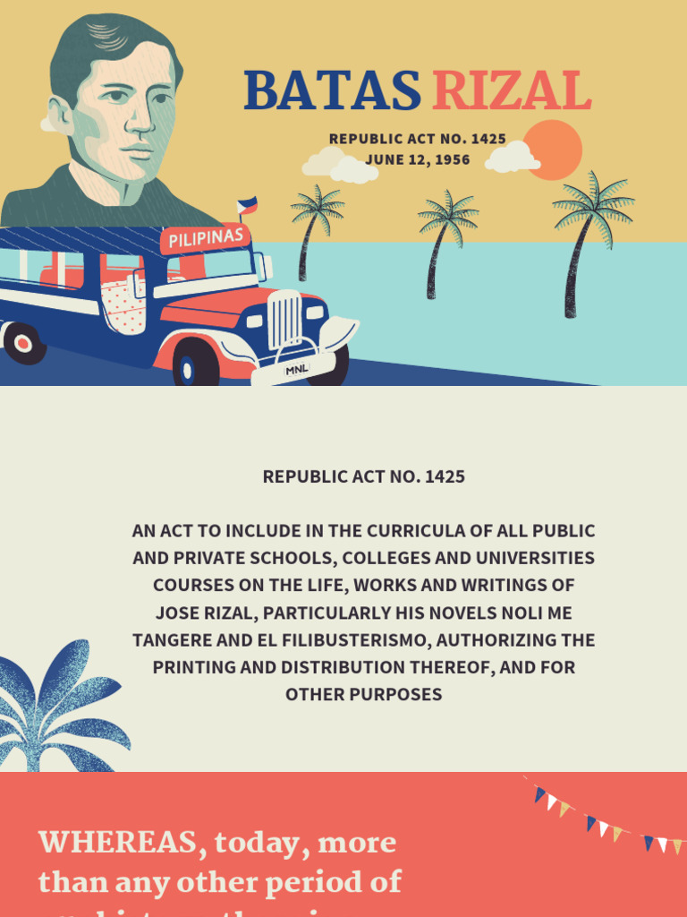 Batas Rizal | PDF