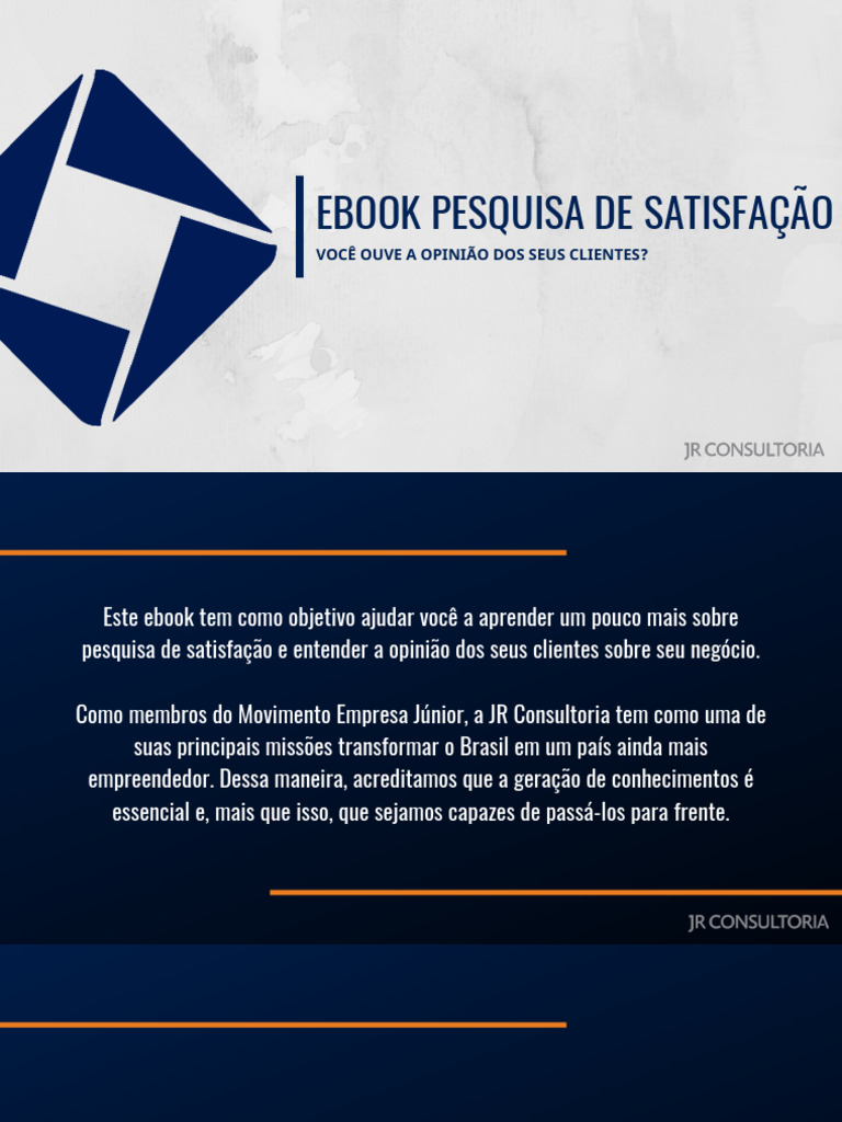 (Ebook) - Pesquisa de Satisfação | PDF