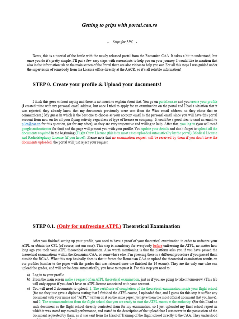 Tutorial Portal AACR v3 | PDF