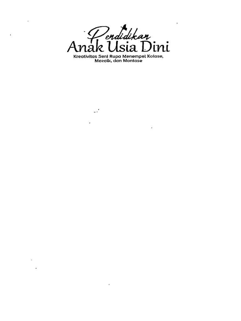 Farida Mayar Pendidikan Anak Usia Dini | PDF