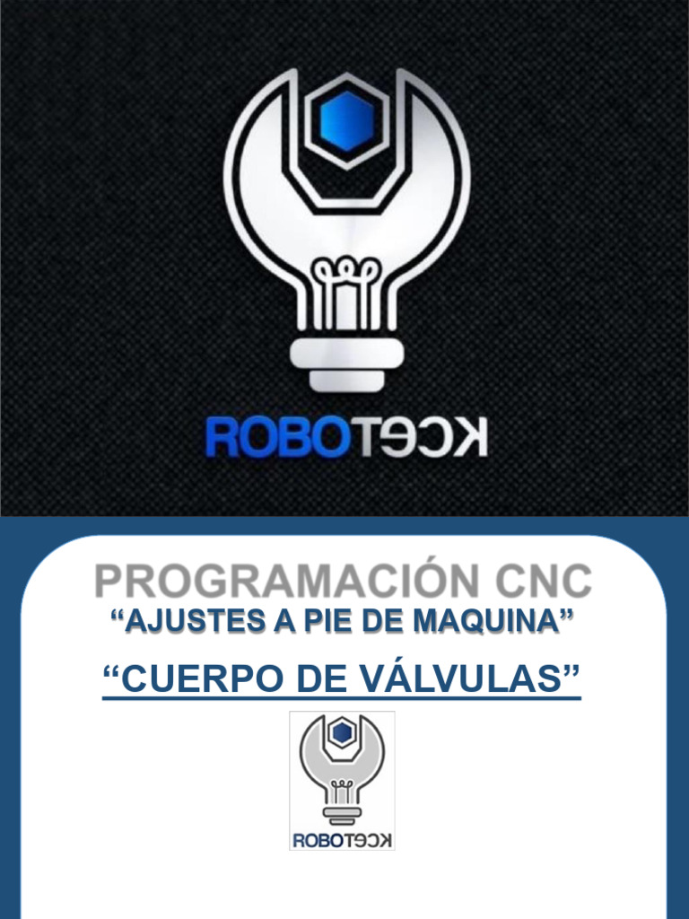 Programacion CNC - Ajustes A Pie de Maquina Fanuc | PDF