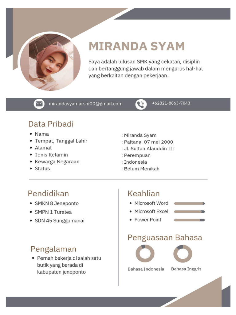 Sulsel Miranda Syam | PDF