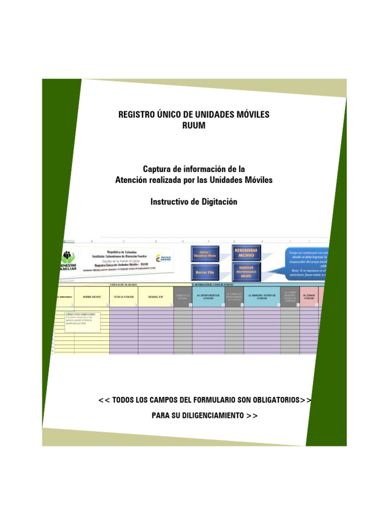 It2 - Instructivo - Excel - Ruum | PDF