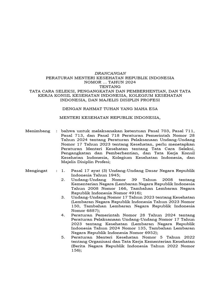 RPMK Konsil, Kolegium, Dan Majelis | PDF