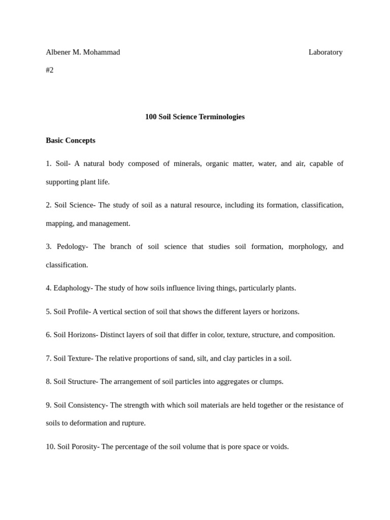 Soil Science | PDF