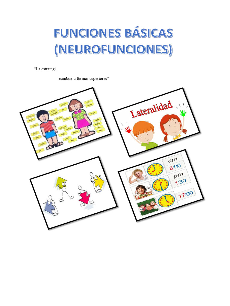 AFICHE FUNCIONES BÁSICAS | PDF