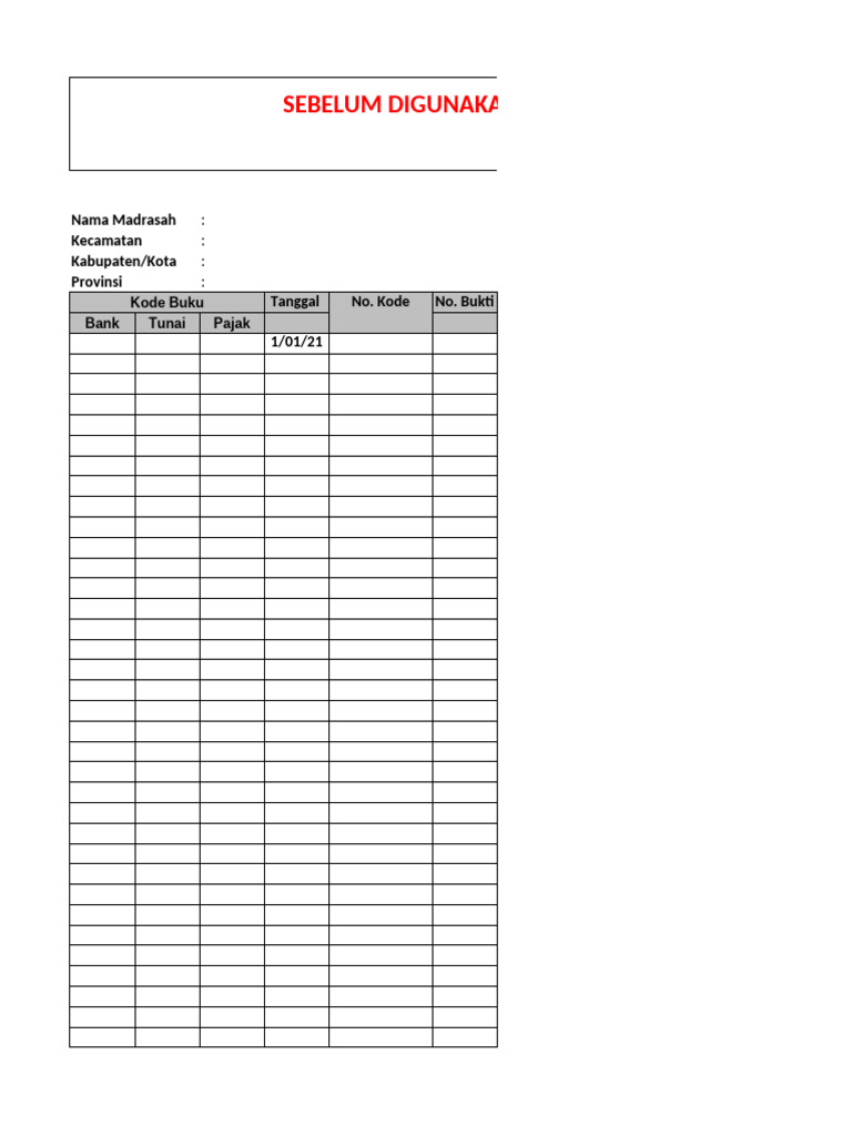Format LPJ Manual | PDF