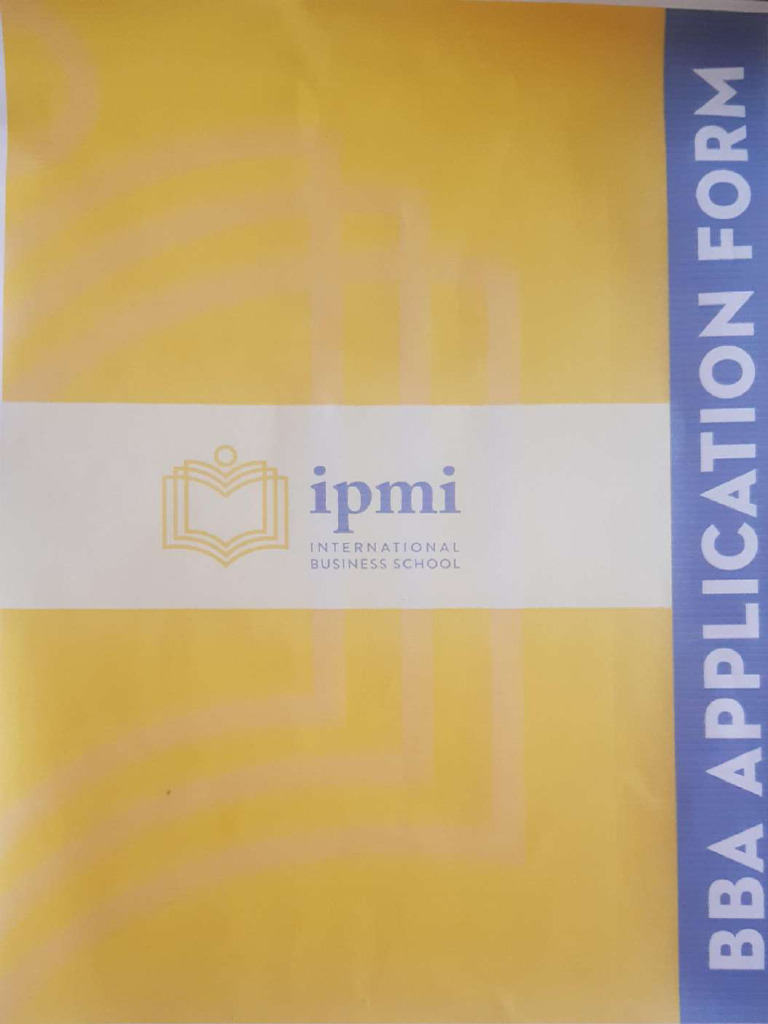 BBA APPLICATION FORM - Compressed | PDF