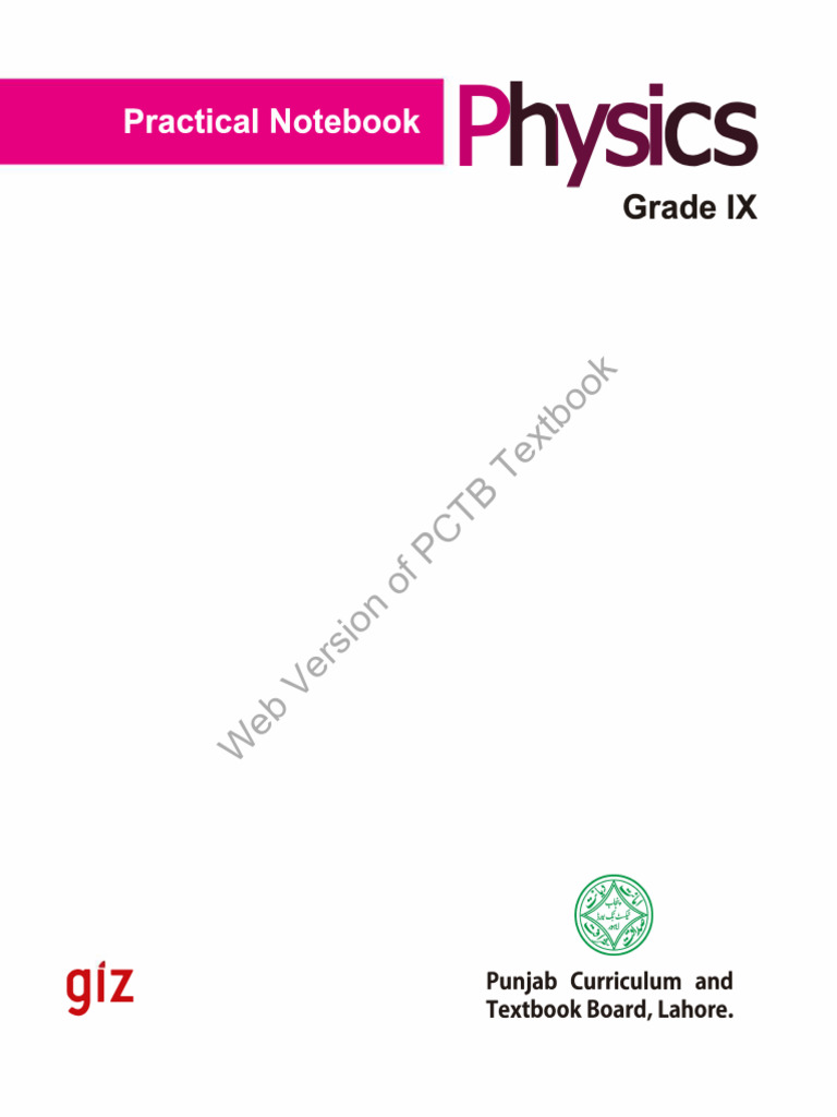 PNB Physics 9 | PDF