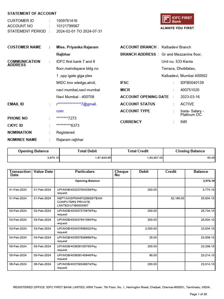 Idfc | PDF
