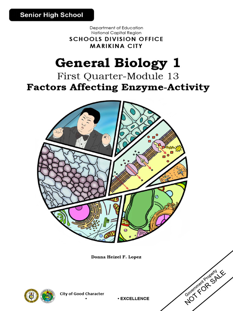 SHS-BIOLOGY 1_MODULE 13_Factors Affecting Enzyme-Activity | PDF