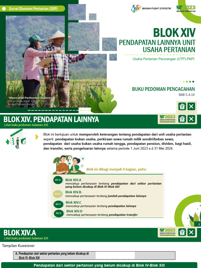 Bahan Ajar SEP - Blok XIV Pendapatan Lainnya Unit Usaha Pertanian UTP ...