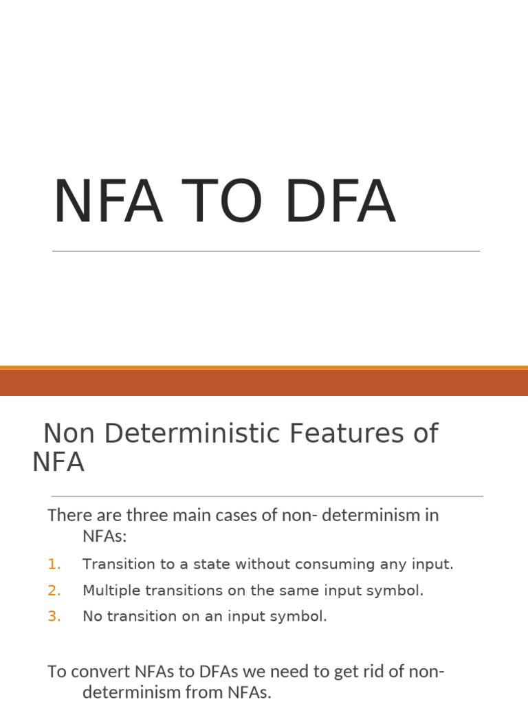 Nfa To Dfa | PDF