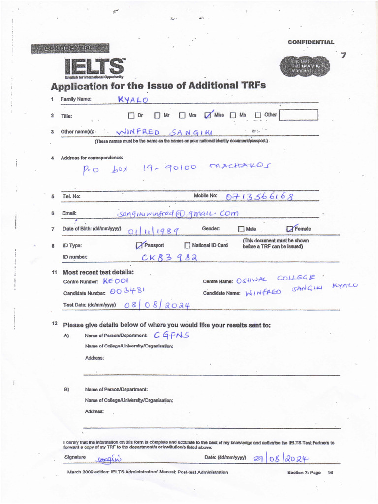 IELTS | PDF