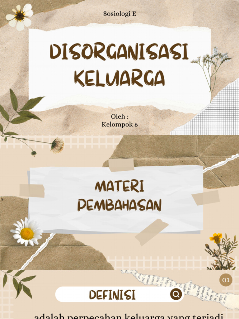 Coklat Dan Beige Estetik Scrapbook Tugas Presentasi | PDF