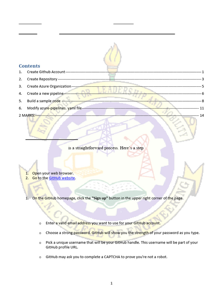 Unit V Building Devops Pipelines Using Azure Notes | PDF | Microsoft ...
