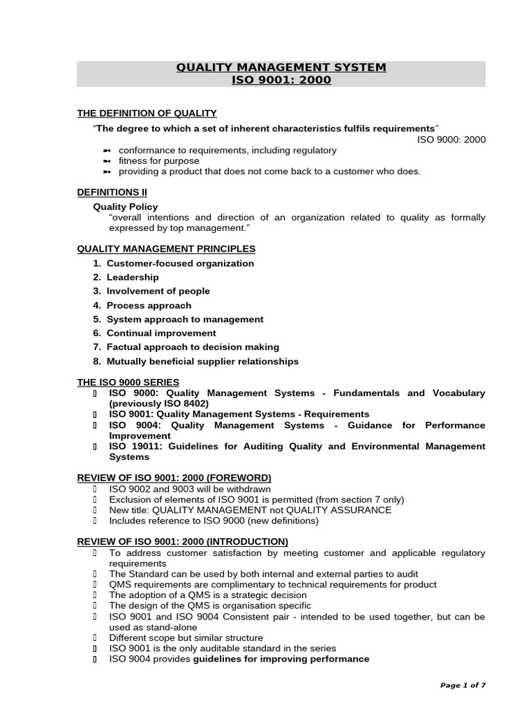 Iso 9000 2000 Pdf