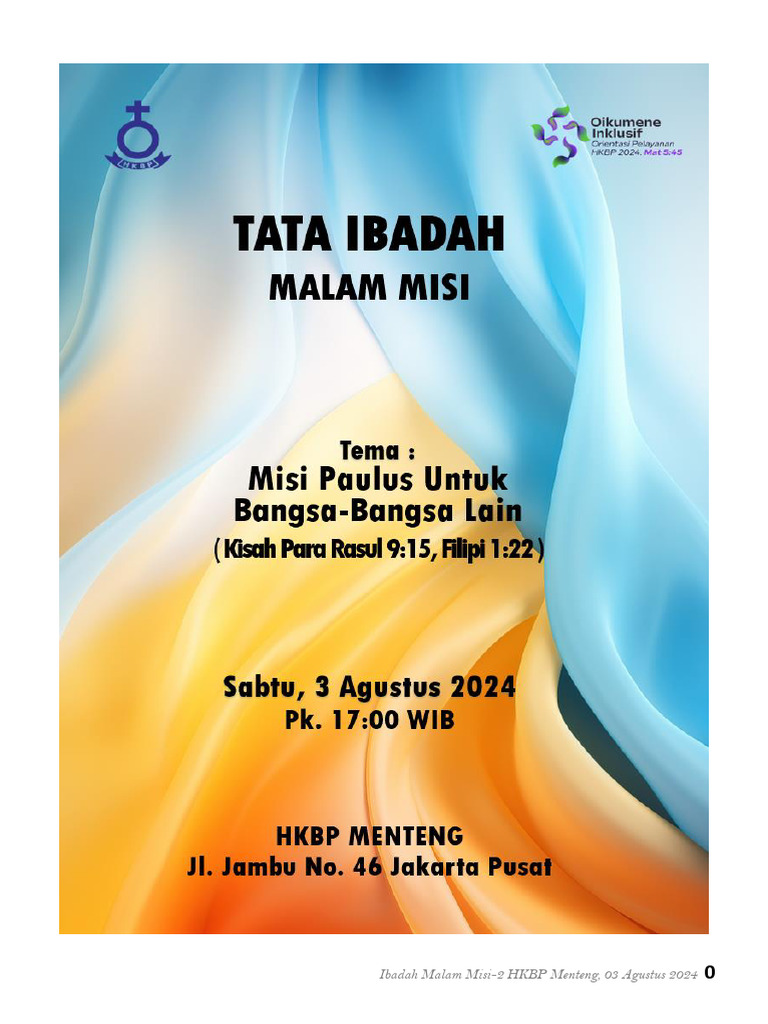 Revisi Final Tata Ibadah Mm2 | PDF