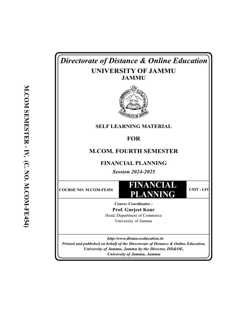 Financial Book | PDF