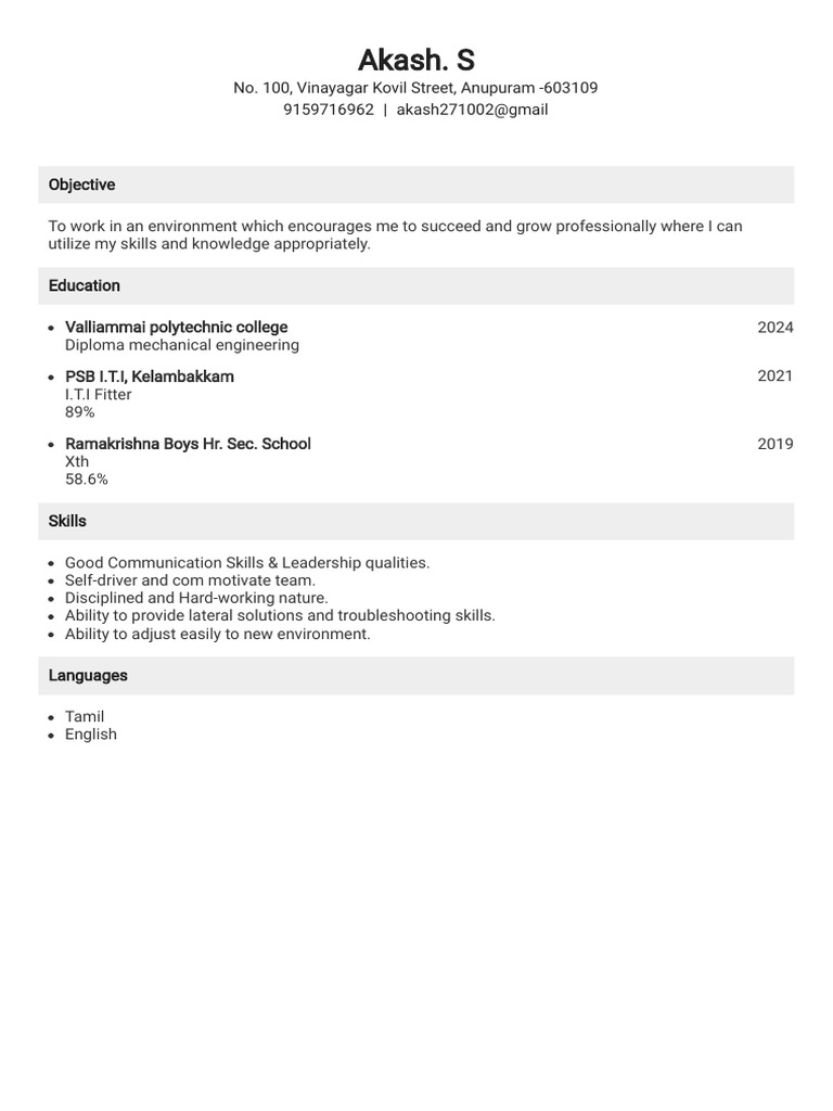 Naukri AkashS (0y 0m) | PDF