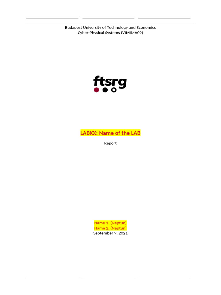 CPS LAB Template | PDF