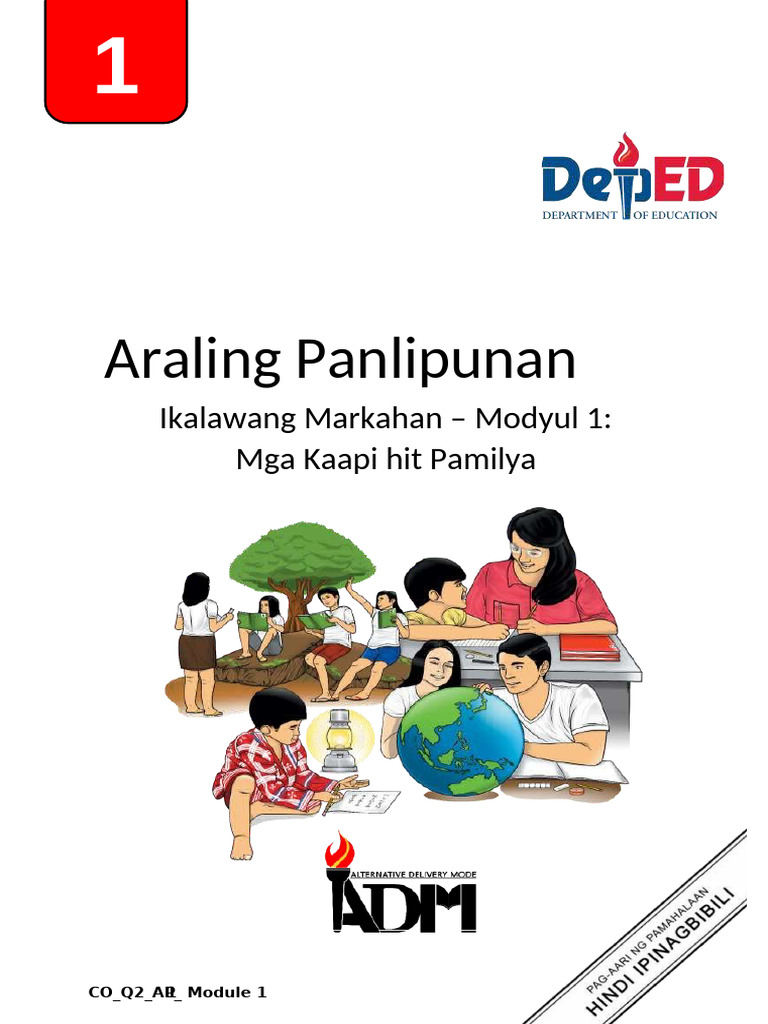 AP1_Q2_Mod1_MgaKasapiNgPamilya_V4 | PDF