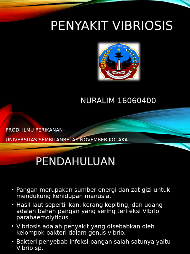 Penyakit Vibriosis | PDF | Wellness | Science & Mathematics