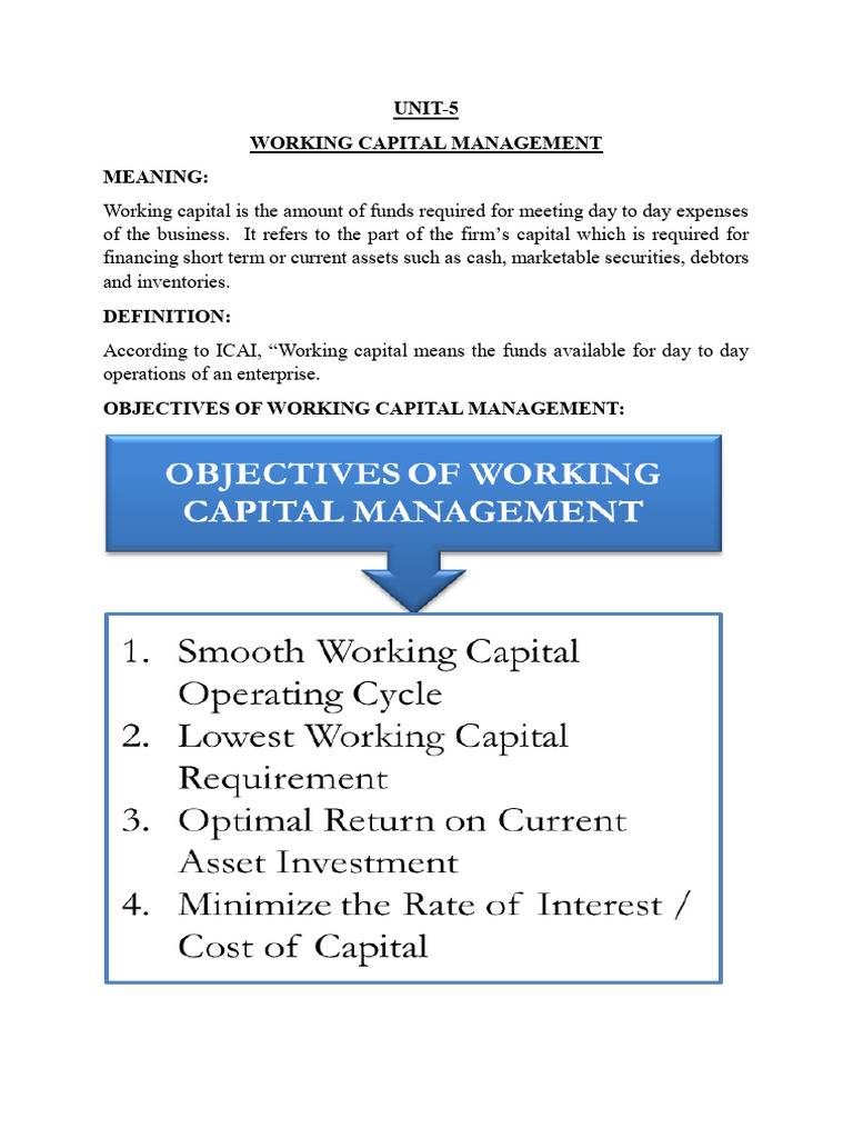 Financial Management Unit 5 | PDF