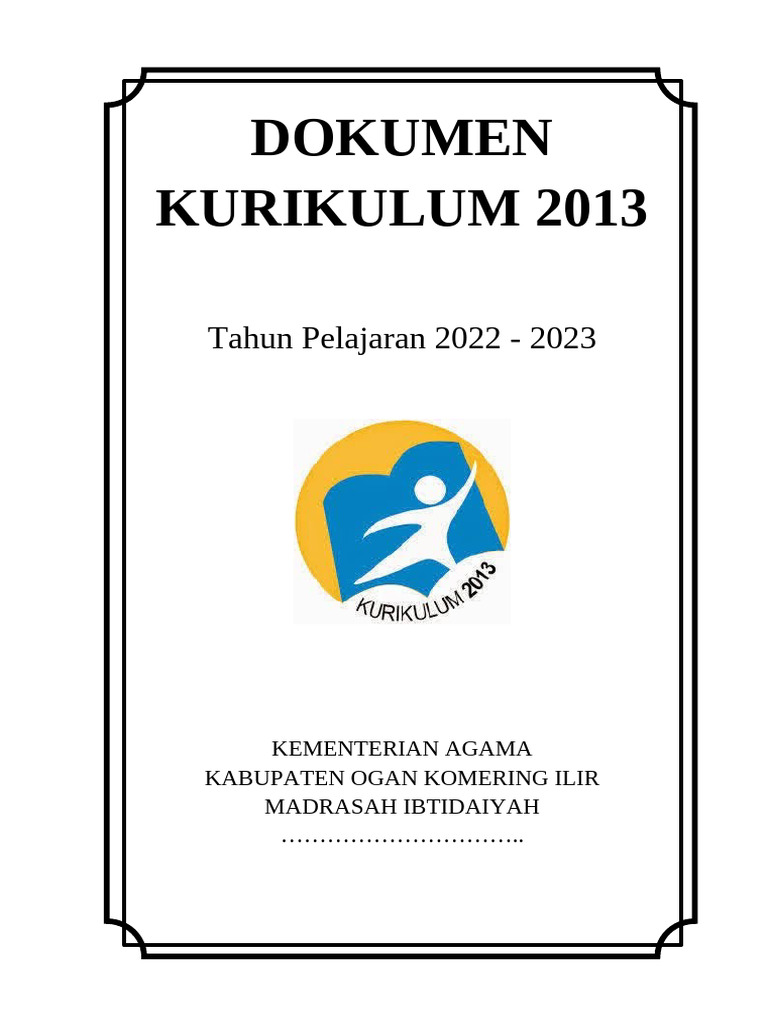 8.1.Dokumen-1-KTSP 2013 | PDF