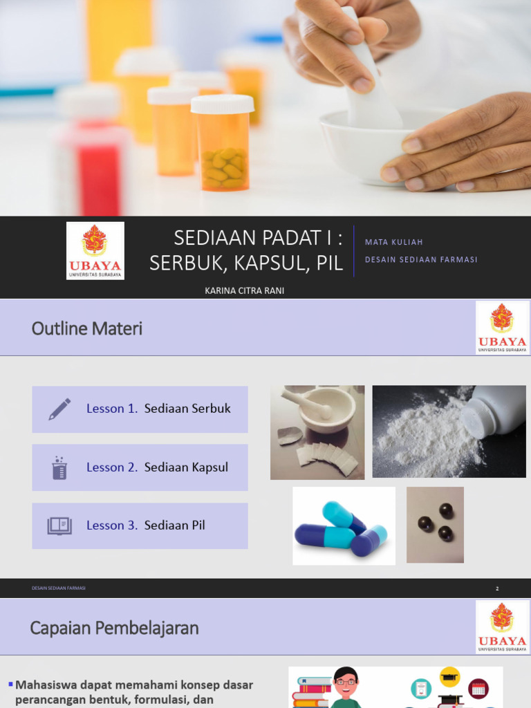 4 Serbuk Kapsul Pil | PDF