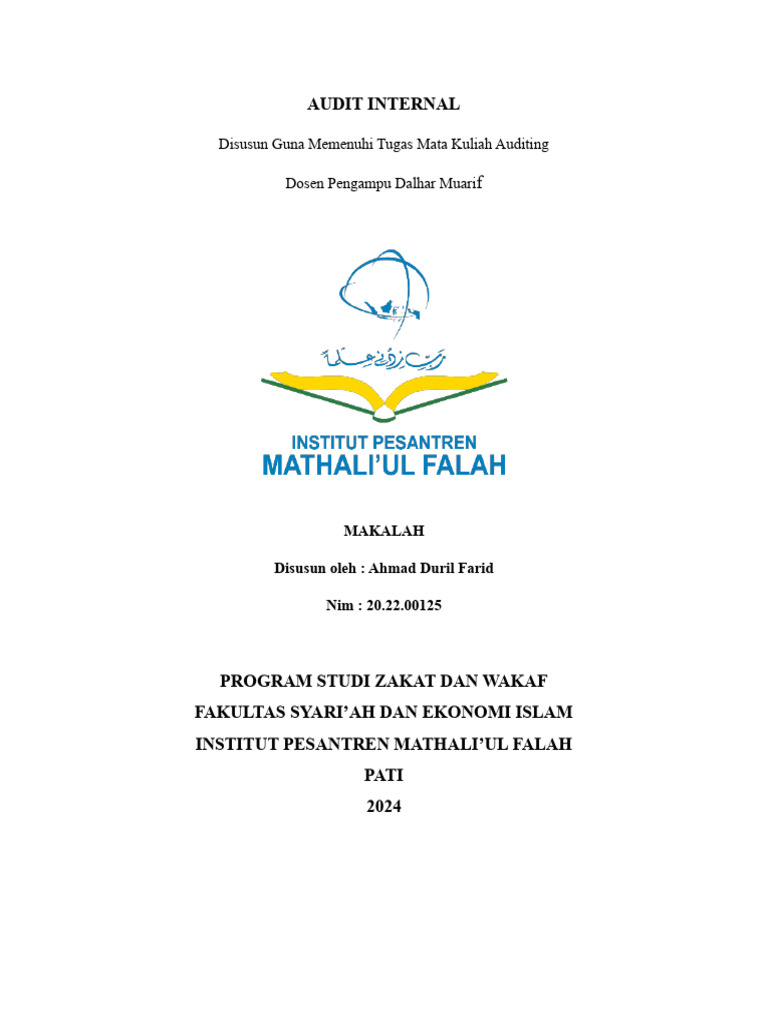 Makalah Auditing | PDF