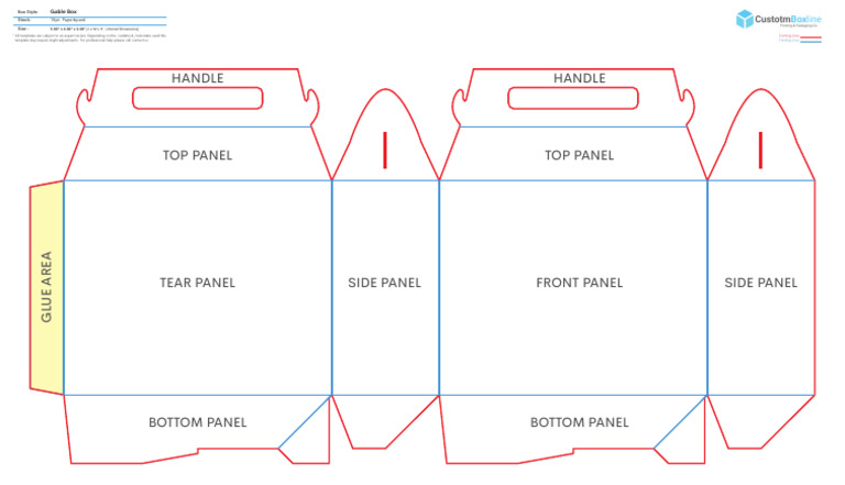 gable-box-template-5x4x2 | PDF