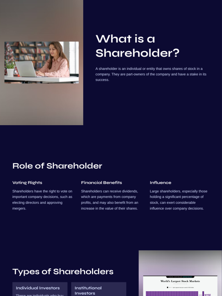 What Is A Shareholder | PDF