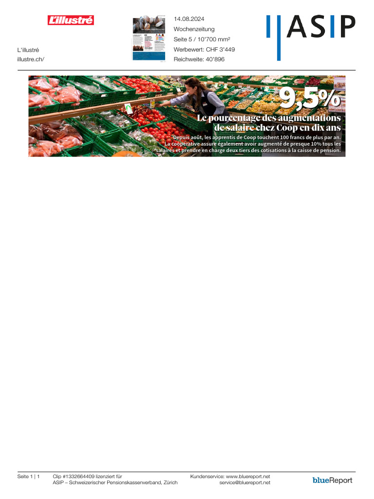 Le Pourcentage Des Augmentations de Salaire Chez Coop en Dix Ans | PDF