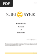 DEYE - 5-12KW - Fault Codes | PDF | Power Inverter | Electric Power ...