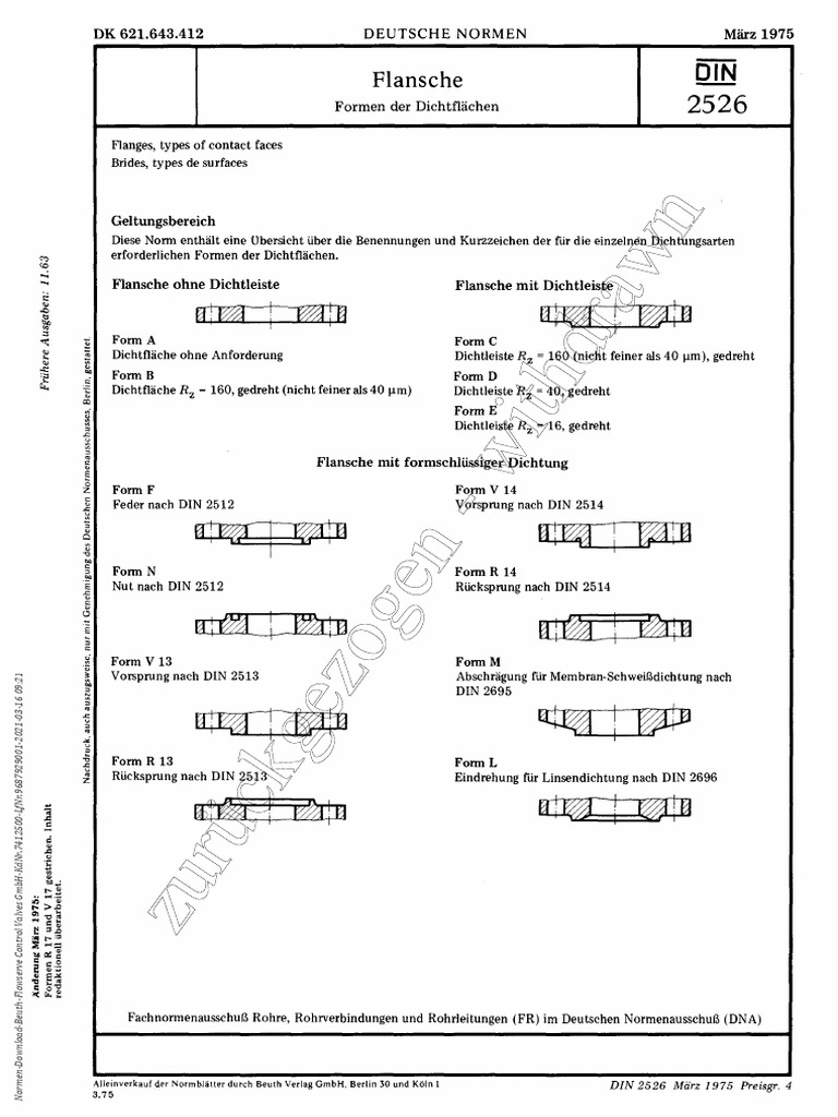 Din 2526 03.1975 02 | PDF
