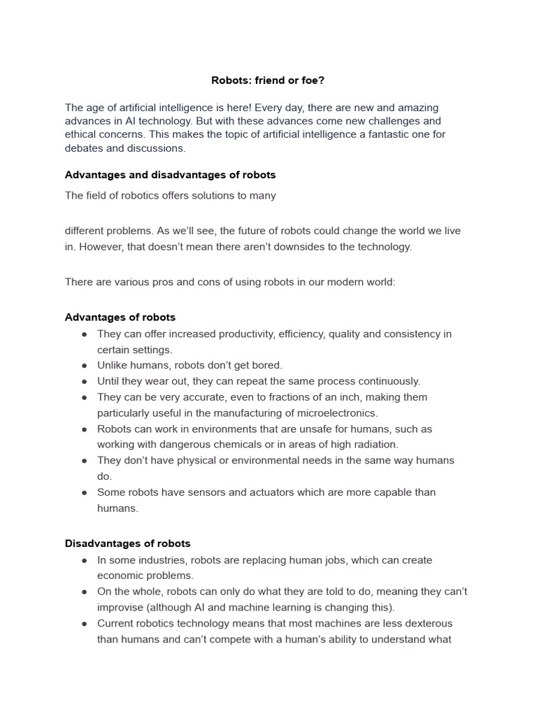 Friends or Foe? | PDF